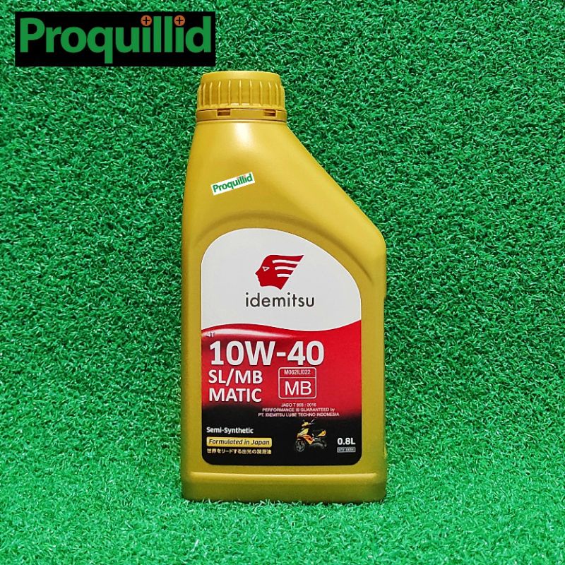 Jual IDEMITSU 4T SL/MB MATIC SEMI-SYNTHETIC SAE 10W-40 0.8 L 800 ML OLI ...
