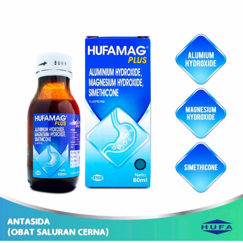 Jual Hufamag Plus Syrup / Hufamag Tablet 10 Tablet | Shopee Indonesia