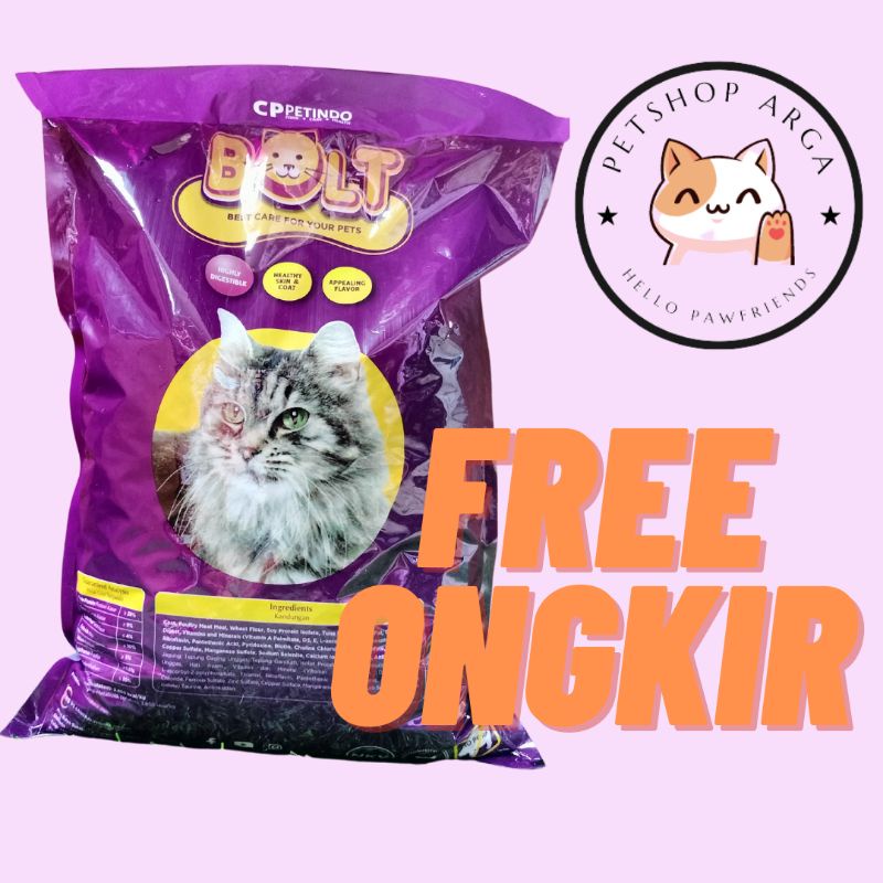 Jual BOLT TUNA 1 KG | MAKANAN KUCING 1 KG | MAKANAN KUCING BOLT TUNA 1 ...