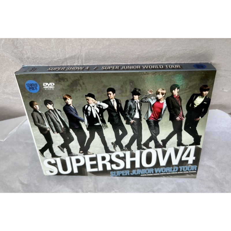 Jual DVD Konser Super Junior: Super Show 4 (SS4) in Seoul original Korea (second) | Shopee Indonesia