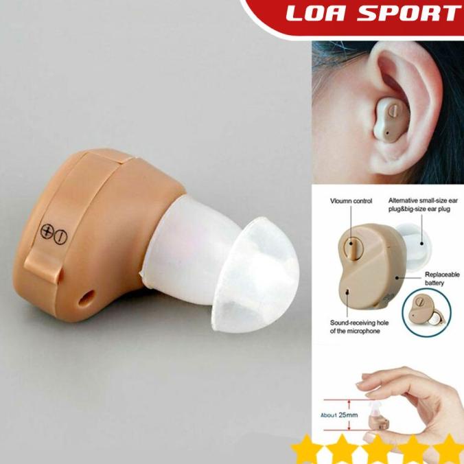 Jual Alat Bantu Pendengaran Telinga Orang Tua Tuli Budek Wireless K80 | Shopee Indonesia