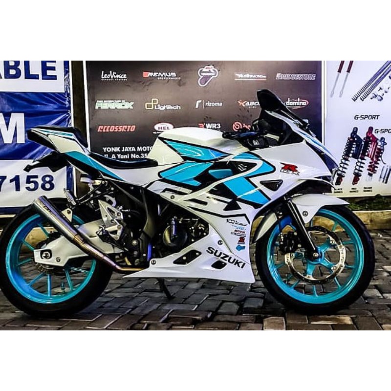 Jual Striping custom New suzuki GSX R 150 | Shopee Indonesia