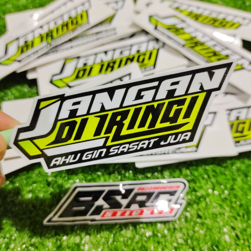 Jual sticker jangan di iringi aku gen sasat jua | Shopee Indonesia
