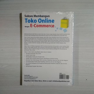 Jual Buku Sukses Membangun Toko Online Dengan E-Commerce | Shopee Indonesia