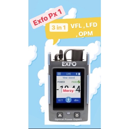 Jual Optical power meter EXFO PX1 test kabel dan monitoring kabel merzy ...