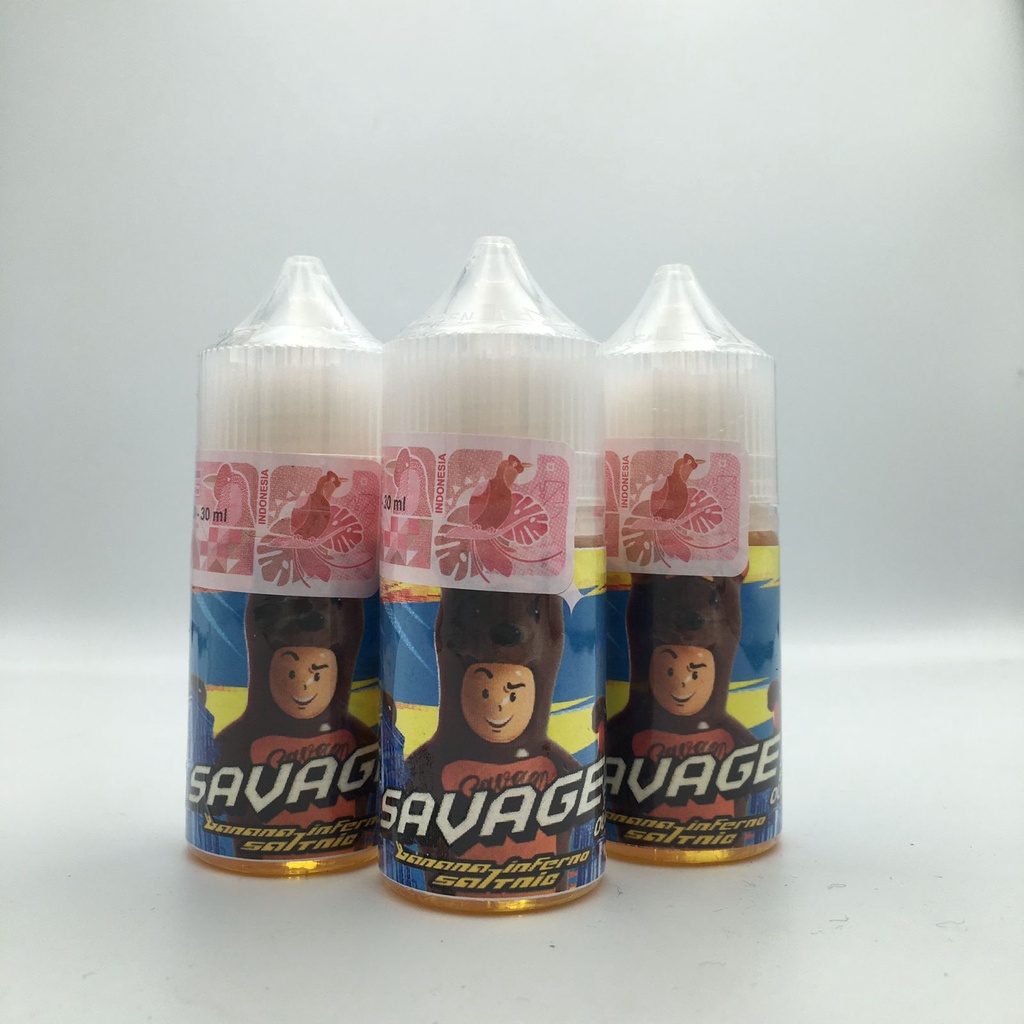 Jual Savage V1 Banana Inferno Salt Nic 30ML by Oura x Riot - Liquid ...