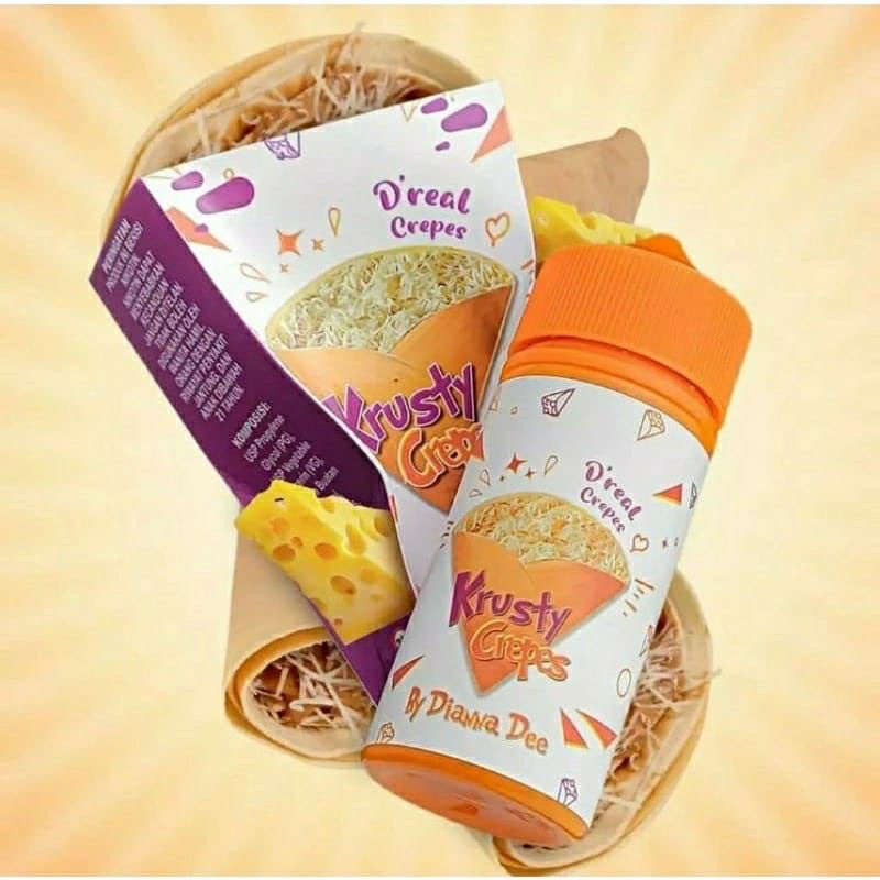Jual KRUSTY CREPES V1 100 ML CUKAI 2022 | Shopee Indonesia