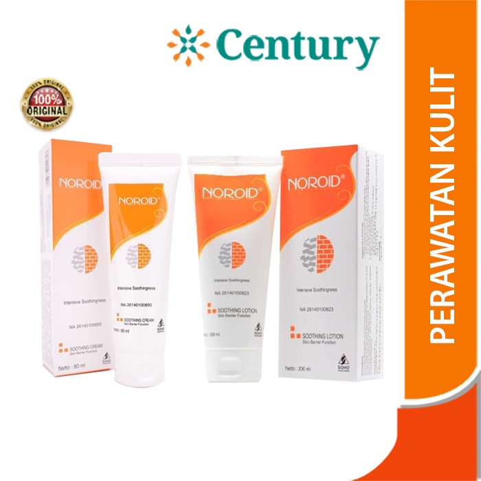 Jual Noroid Soothing Lotion 200ml/ Noroid Soothing Cream 80ml | Shopee ...