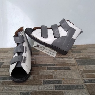 Jual Sepatu Ortopedi untuk Koreksi Flat Foot / Kaki Datar / Latihan ...