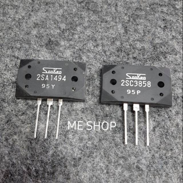 Jual SANKEN TRANSISTOR 2SA1494 2SC3858 ORIGINAL | Shopee Indonesia