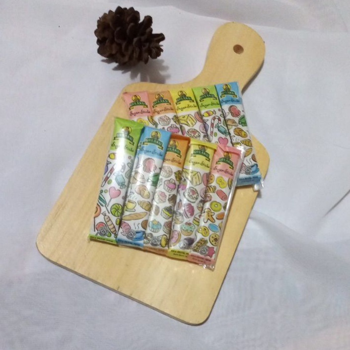GULAKU Stick Kemasan Sachet/Gula Pasir Kemasan Kecil 8 gr (10 Stick ...