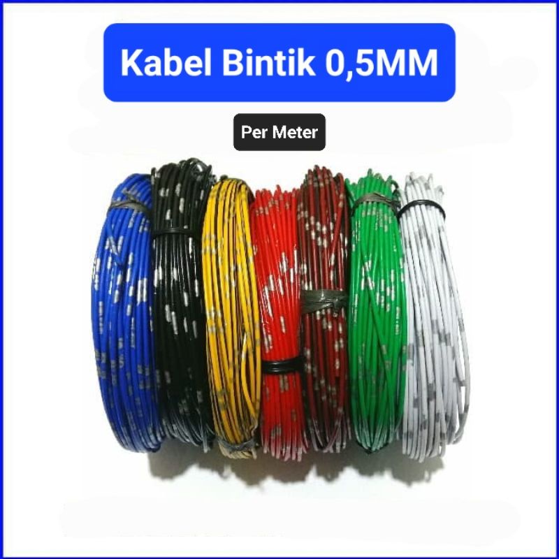 Jual Kabel Bintik Serabut Tembaga 0.5MM | Shopee Indonesia