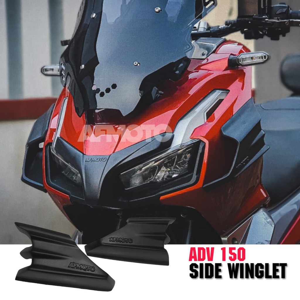 Jual KINGS MOTO AKSESORIS MOTOR ADV SIDE WINGLET HONDA ADV 150 ...