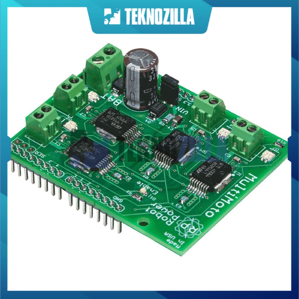 Jual MultiMoto 4 Channel H-Bridge Speed Controller for Arduino | Shopee Indonesia