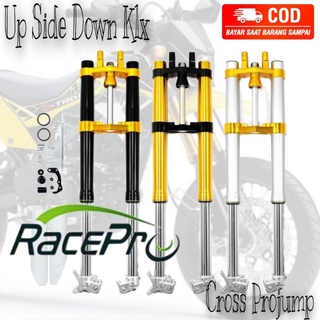 Jual USD Up Side Down Depan Assy Trail Klx 150 BF 150 DTRACKER 150 Shock Shockbreaker Assy Depan ...