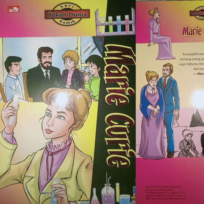 Jual Seri Komik Tokoh Dunia (Edisi Marie Curie) SECOND | Shopee Indonesia Jual Seri Komik Tokoh Dunia (Edisi Marie Curie) SECOND | Shopee Indonesia
