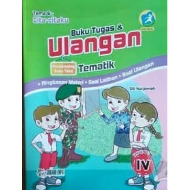 Jual Buku Tugas Dan Ulangan Tematik Sd Mi Kelas 4 Tema 6 Cita Citaku