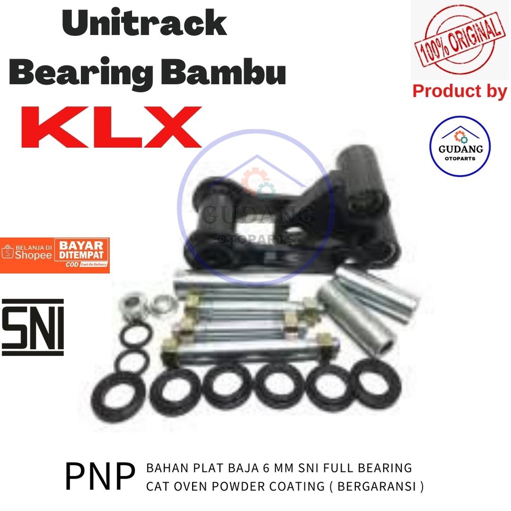 Jual Unitrack KLX 150 Dtracker 150 Bearing Bambu Fullset + Baut ...