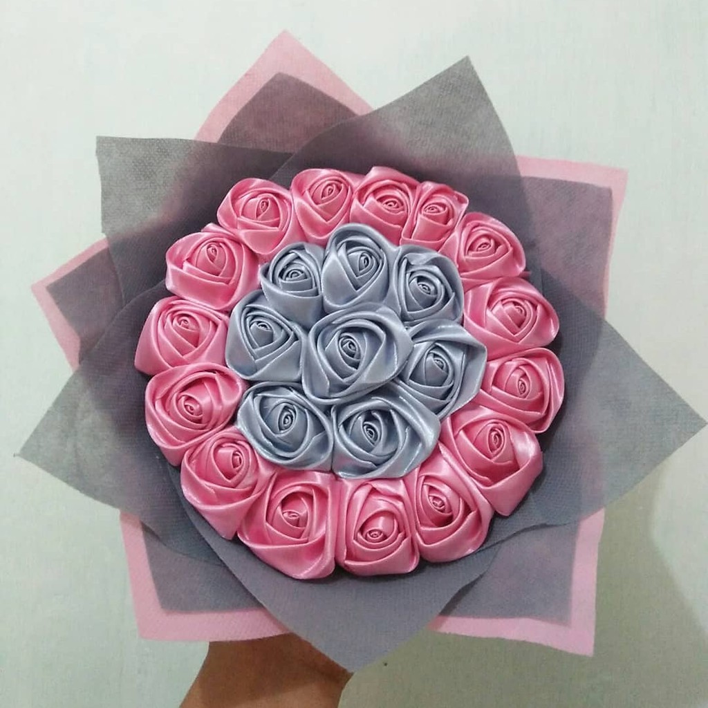 Jual Buket Bunga Satin / Buket Wisuda / Buket Murah | Shopee Indonesia