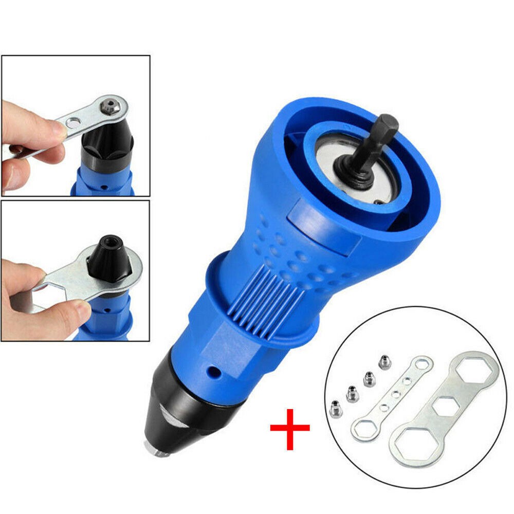 Jual Alat Paku RIvet Electric Rivet Gun Adapter Mesin Bor / Sambungan ...