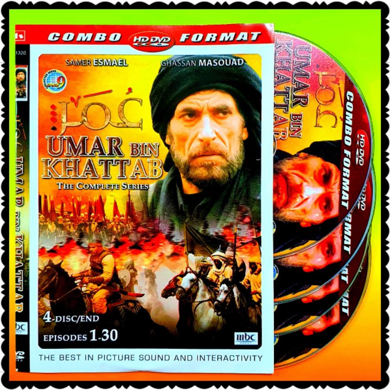 Jual KUALITAS ORIGINAL HD-KASET FILM UMAR BIN KHATTAB 4 DISC END-FILM ...