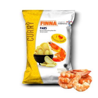 Jual Finna Pars Curry Kerupuk Udang Goreng Rasa Kari 40 gr | Shopee ...