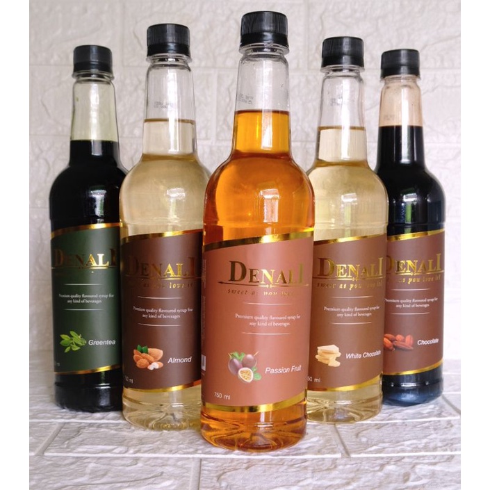 Jual Denali Sirup All Varian Rasa 750ml Syrup Kopi Squash Drink ...