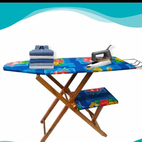 Jual MEJA SETRIKA LIPAT KAYU SERBAGUNA / MEJA SETRIKA PORTABLE ...