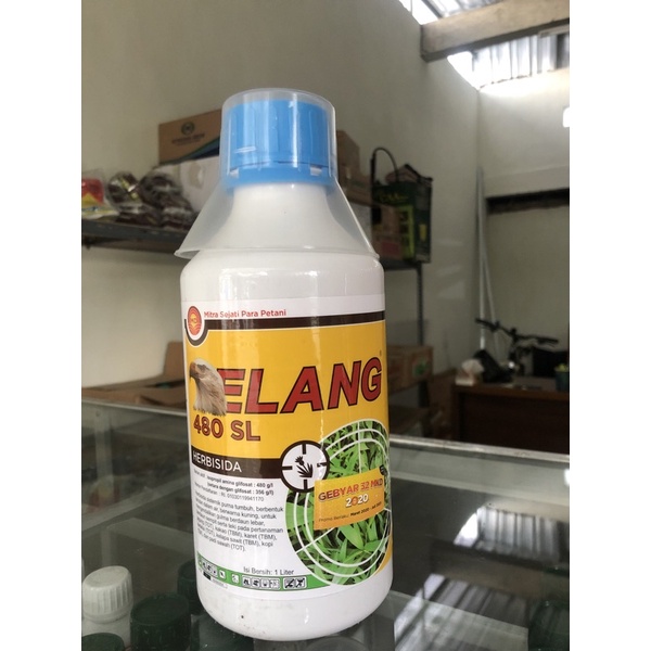 Jual Herbisida mengendalikan alang-alang dan gulma|ELANG 480SL 1Liter ...