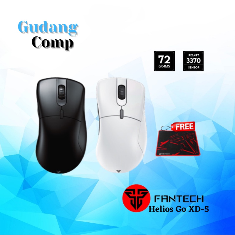Jual Fantech XD5 HeliosGO Gaming Wireless Mouse | Shopee Indonesia