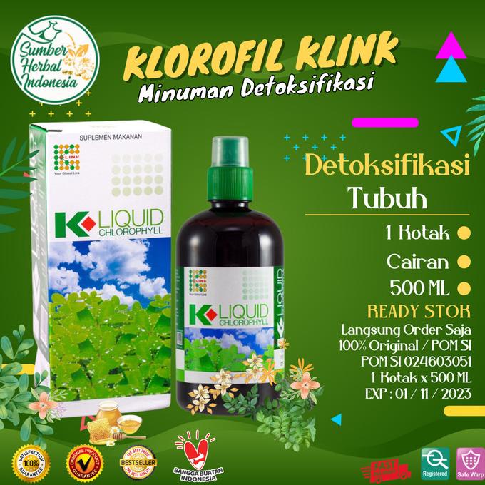 Jual Grosir Klink Chlorophyll / Klink Klorofil Original (Kemasan Baru ...