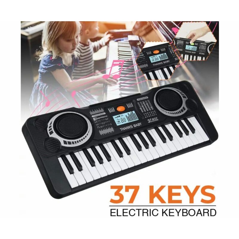 Jual alat musik mainan anak anak keyboard piano elektrik listrik organ ...