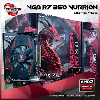 Jual VGA AGS VURRION AMD RADEON R7 350 4GB GDDR5 128bit REAL CAPACITY ...