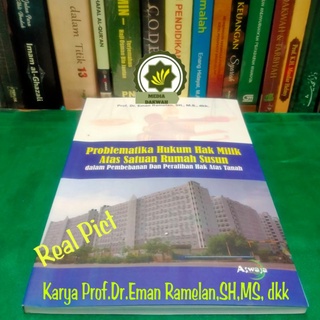 Jual Buku PROBLEMATIKA HUKUM HAK MILIK Atas Satuan RUMAH SUSUN Dalam ...