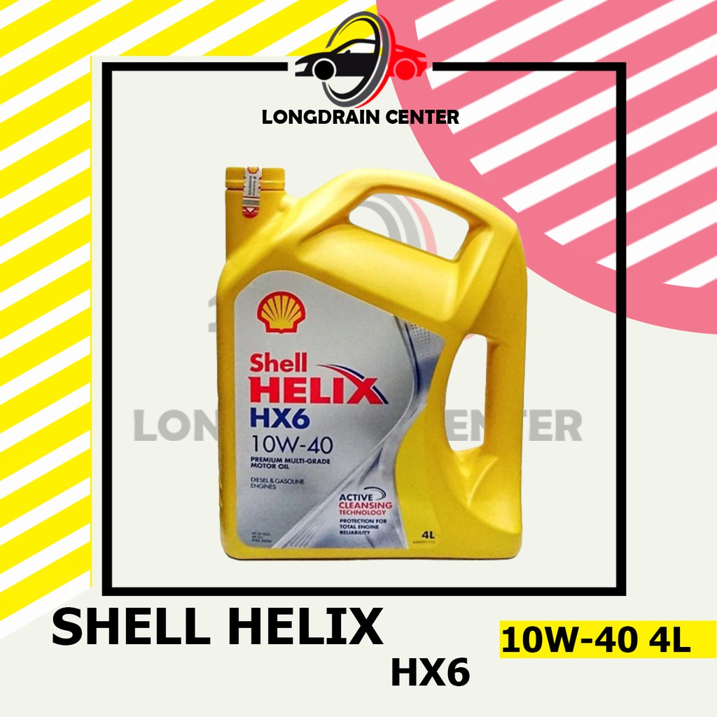 Jual Shell Helix HX6 10w40 4 Liter | Shopee Indonesia