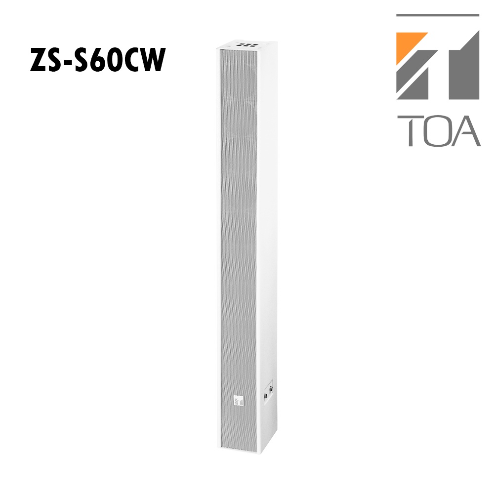 Jual TOA ZS-S60CW ZS-S60 Speaker Column Array Wall Mount Tembok 60 Watt ...