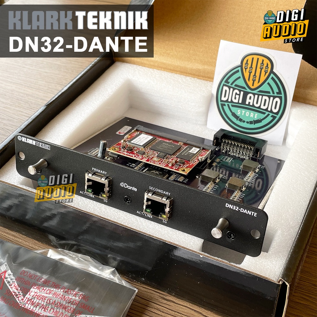 Jual Klark Teknik DN32-DANTE Audinate Expansion Module Card Digital ...