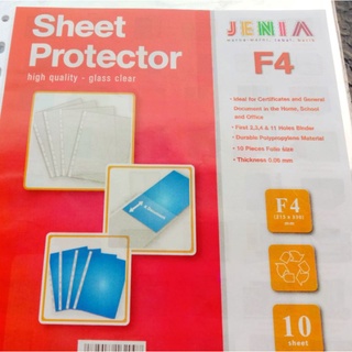 Jual sheet protector f4 jenia 10 lembar | Shopee Indonesia