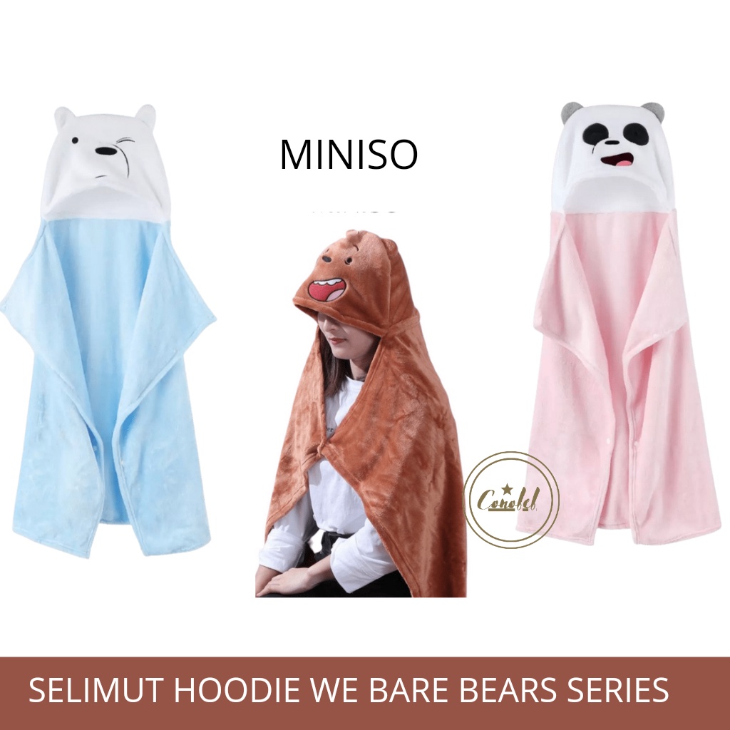 Jual Miniso Selimut We Bare Beard Selimut tidur Dewasa Indonesia|Shopee ...
