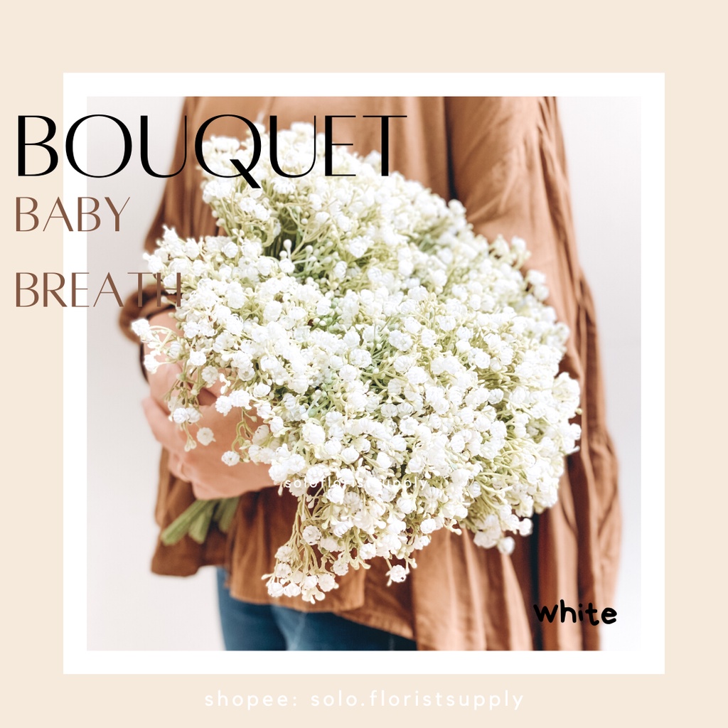 Jual BOUQUET BABY BREATH ARTIFICIAL BUKET BUNGA BABY BREATH Wedding ...