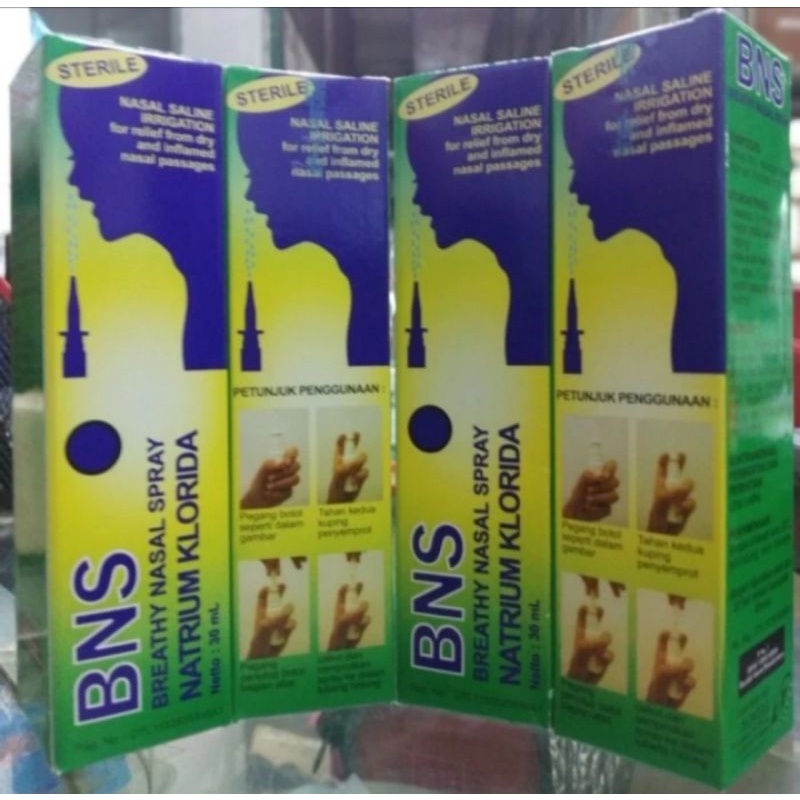 Jual Breathy Nasal Spray (BNS) 30 ml / obat semprot hidung | Shopee ...