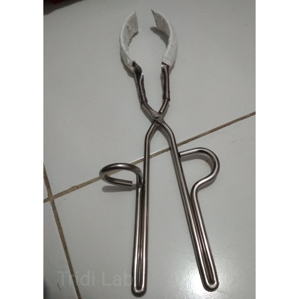 Jual Penjepit Beaker Stainless 30 cm/Lokal Tong Beaker | Shopee Indonesia