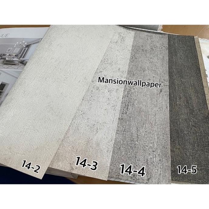 Jual Wallpaper Dinding Motif Semen Acian Abstrak Industrial Abu Abu ...