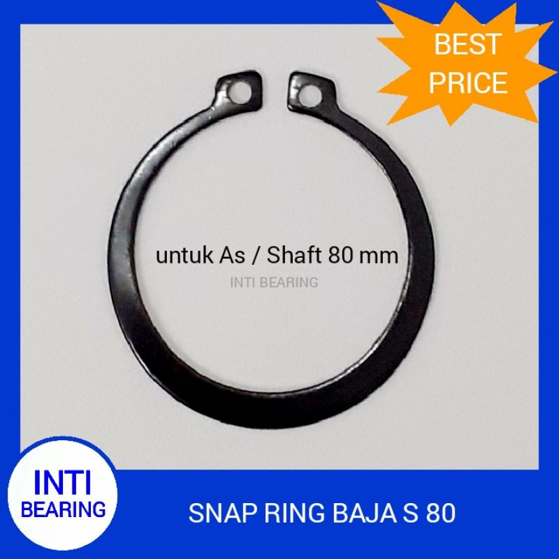 Jual SNAP RING S80 S 80 S-80 AS 80 mm CIRCLIP KLIP PENGUNCI SNAPRING ...