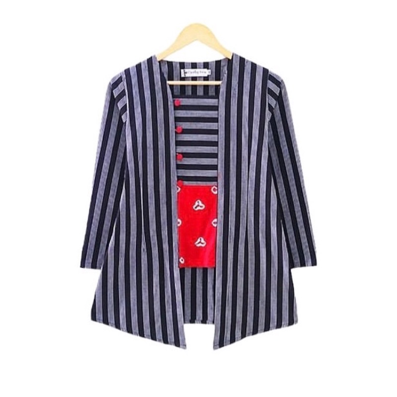 Jual blouse lurik kuba | Shopee Indonesia