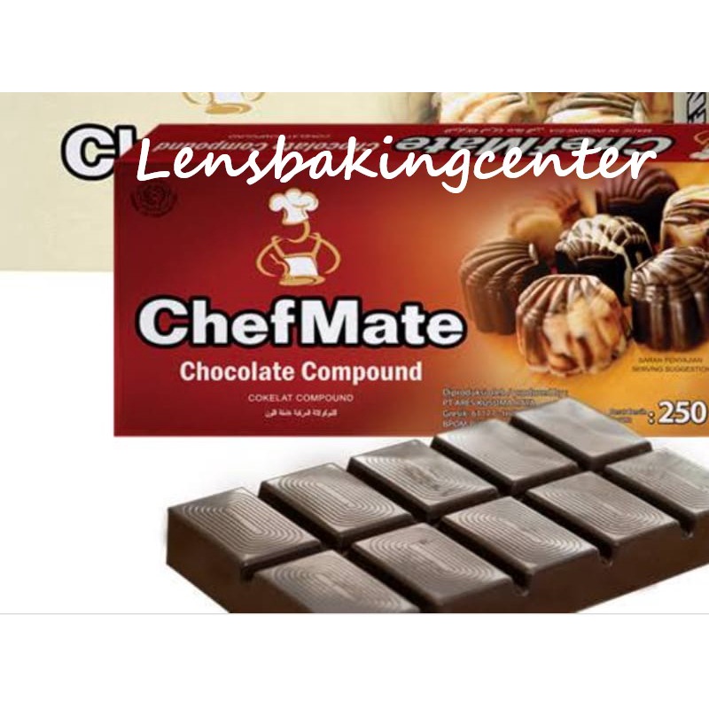 Jual ChefMate Chocolate Compound 250gr | Chefmate Coklat batang murah ...