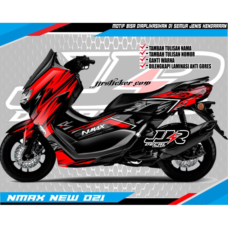 STICKER DECAL YAMAHA NEW 2020-2021 NMAX STIKER NMAX NEW FULL BODY New ...