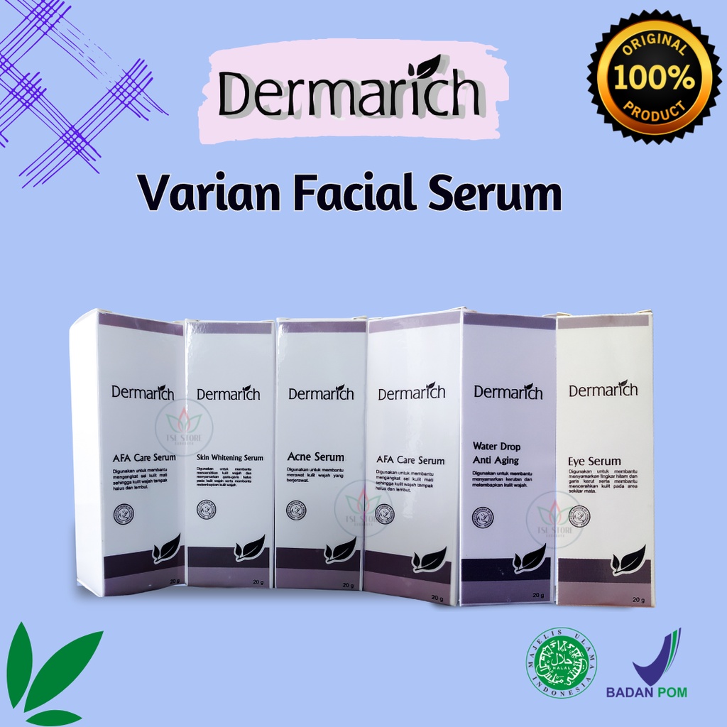 Jual Dermarich Serum Wajah - Facial Serum | Serum Anti Aging | Serum ...