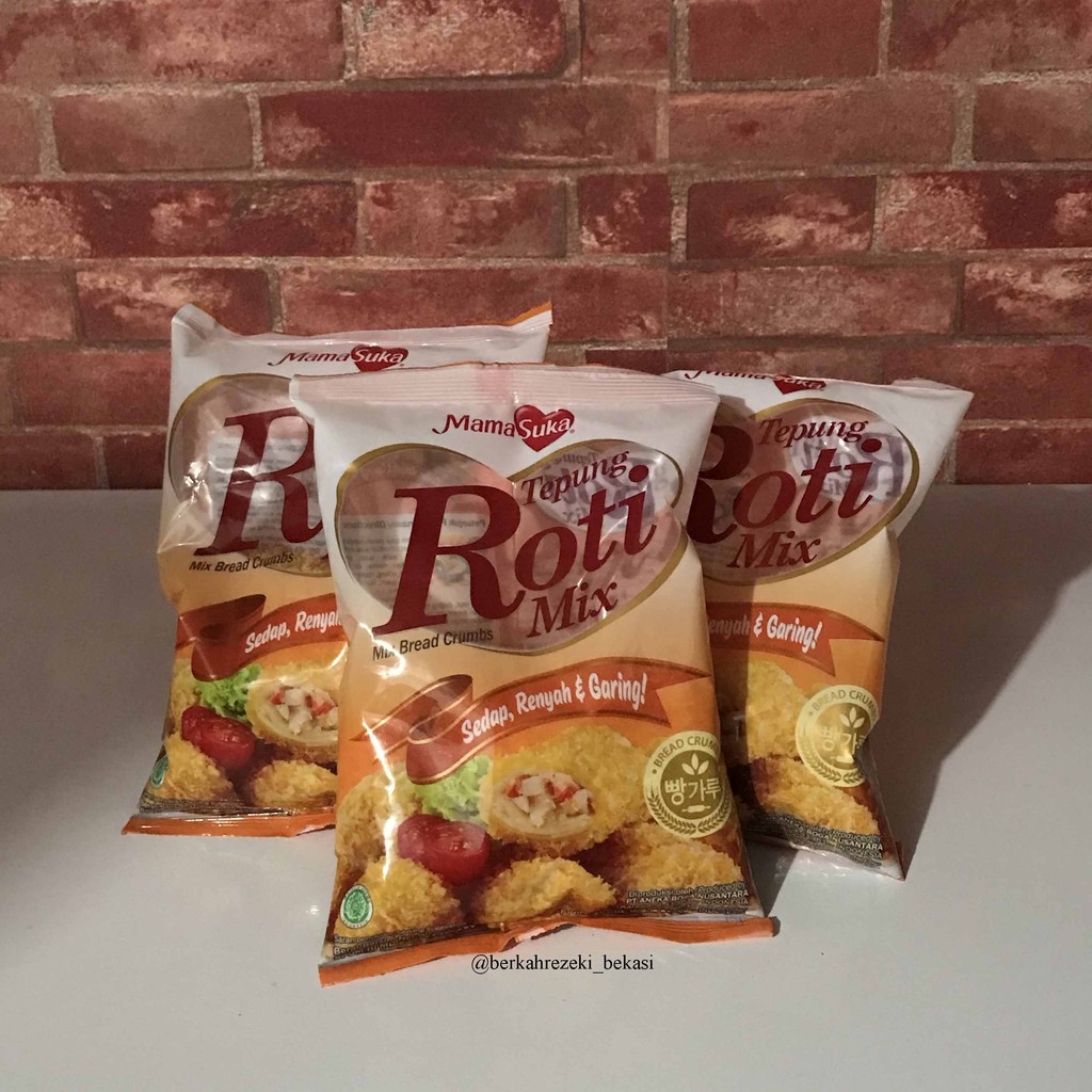Jual Mamasuka Tepung Roti / Tepung Panir 200gr (Expired Mei 2021 ...