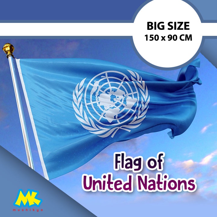 Jual Bendera PBB / United Nations - UN Flag | Shopee Indonesia